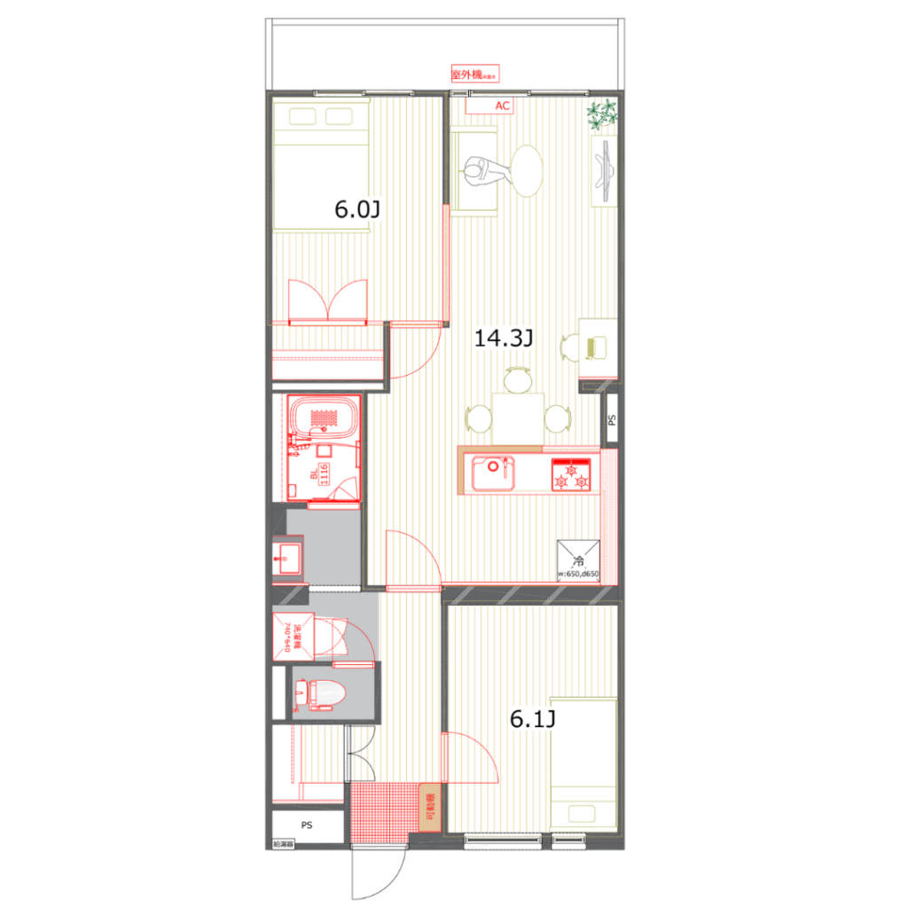 退去後3DKの状態が悪く、原状回復費用が大きくかかってしまう | 空室対策リノベーションならgoodroom | 空室対策リノベーションならgoodroom