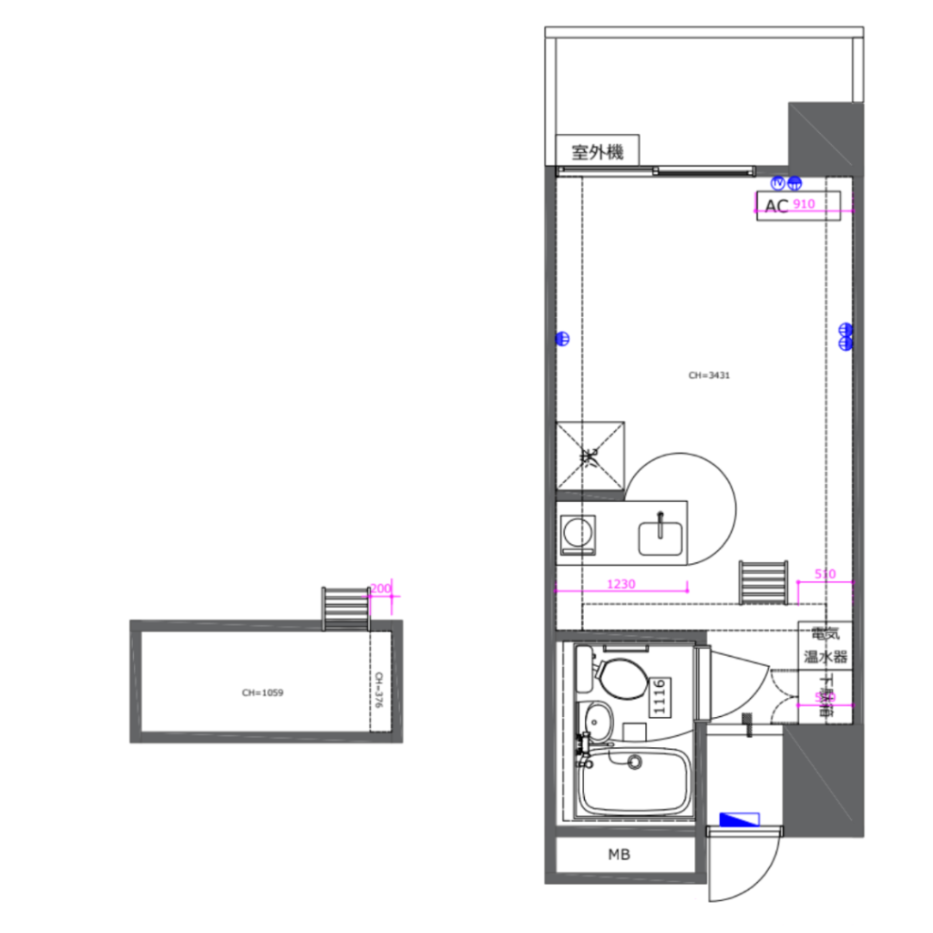 室外洗濯機を室内へ移設するリフォームしたが、半年近く空室が続いている | 空室対策リノベーションならgoodroom | 空室対策リノベーションならgoodroom